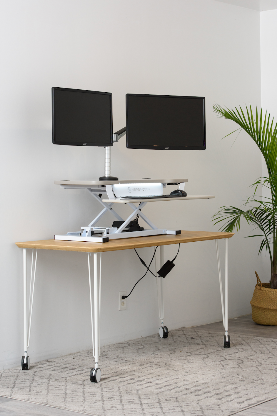 PowerPro Standing Desk Converter | Desktop Riser – VersaDesk